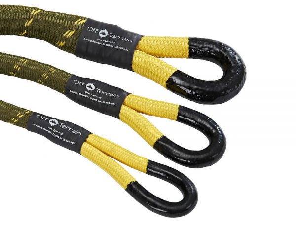 Kinetic Recovery Rope - Off Terrain Quality Off-Road Accessories
